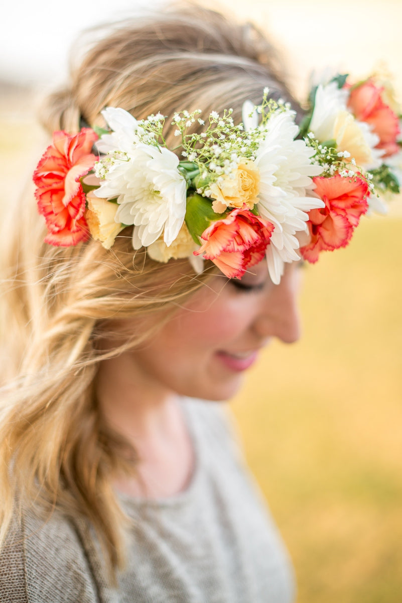 How to DIY a Spring-Worthy Floral Crown – Flower Explosion