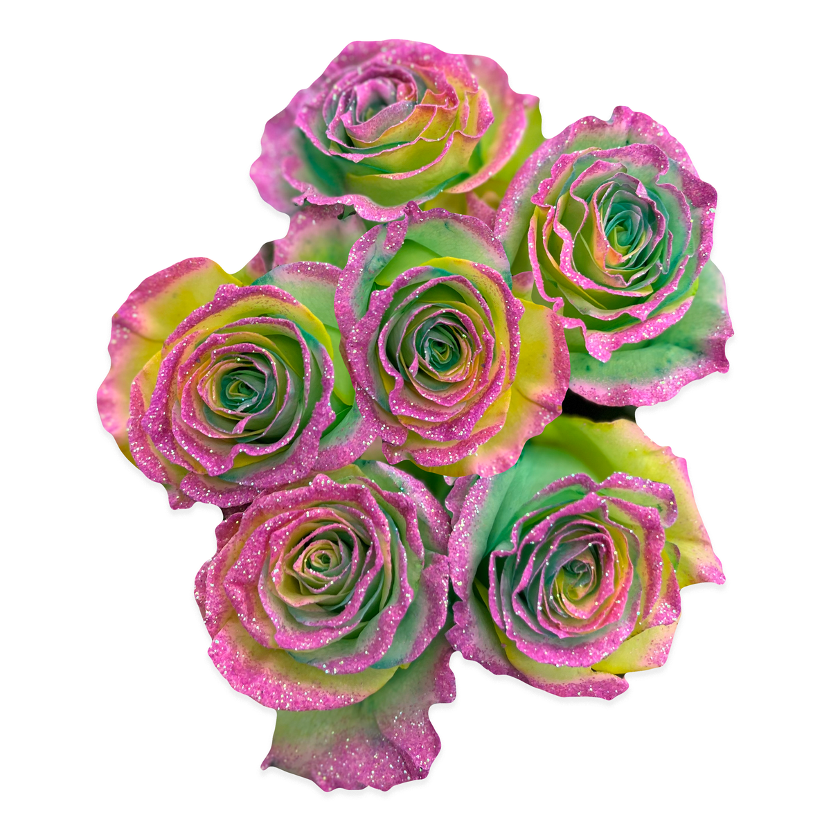 Mardi Gras Glam Roses - Flower Explosion